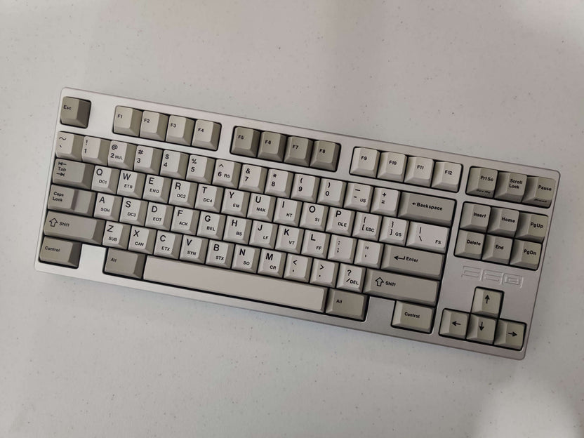 21KB ASCII Classic Retro Beige Keycap Set - 21KB